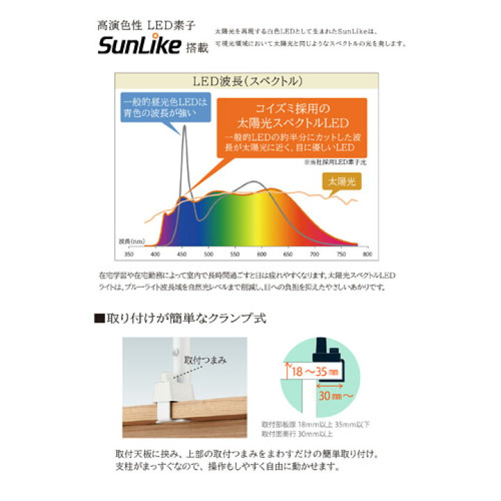 大人気新作 コイズミファニテック KOIZUMI LEDデスクライト ECL-111 WH ホワイト リール - seniorwings.jpn.org