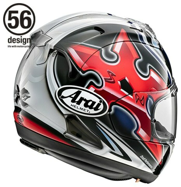 Arai Arai:アライ x 56design RX-7X Nakano Shuriken Silver アールエックス セブンエックス ...