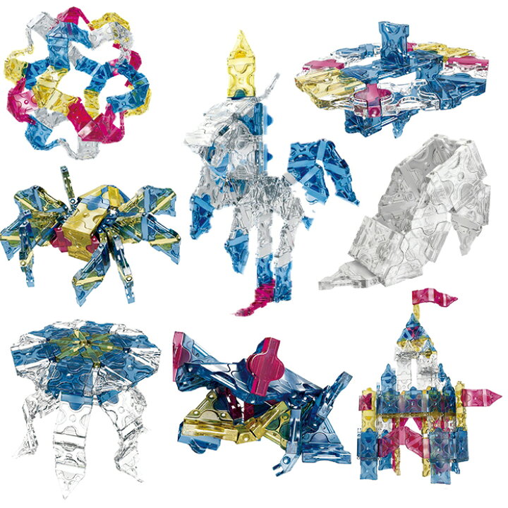 LaQ ラキュー クリスタル400 400pcs 知育玩具 ブロック 最大54%OFFクーポン