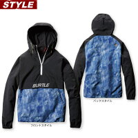 【楽天市場】【期間限定！58%OFF】『BURTLE 4054 アノラックパーカ(ユニセックス) 』[作業服 作業着 ワークウェア パーカー 上着 アウター 長袖 防風 保温 スポーティー ...