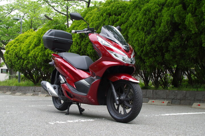 PCX 新型PCX125 PCX150用リアキャリア リアボックスセット43L ★大人気商品★