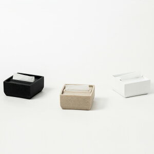 【楽天市場】イデアコ 【 Torel Half(トレルハーフ) 】ideaco ハーフティッシュケース ホワイト サンドホワイト サンドブラック ケース ボックス ディスペンサー ハーフ ...