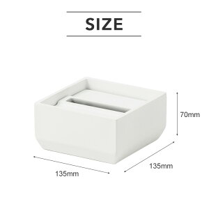 【楽天市場】イデアコ 【 Torel Half(トレルハーフ) 】ideaco ハーフティッシュケース ホワイト サンドホワイト サンドブラック ケース ボックス ディスペンサー ハーフ ...