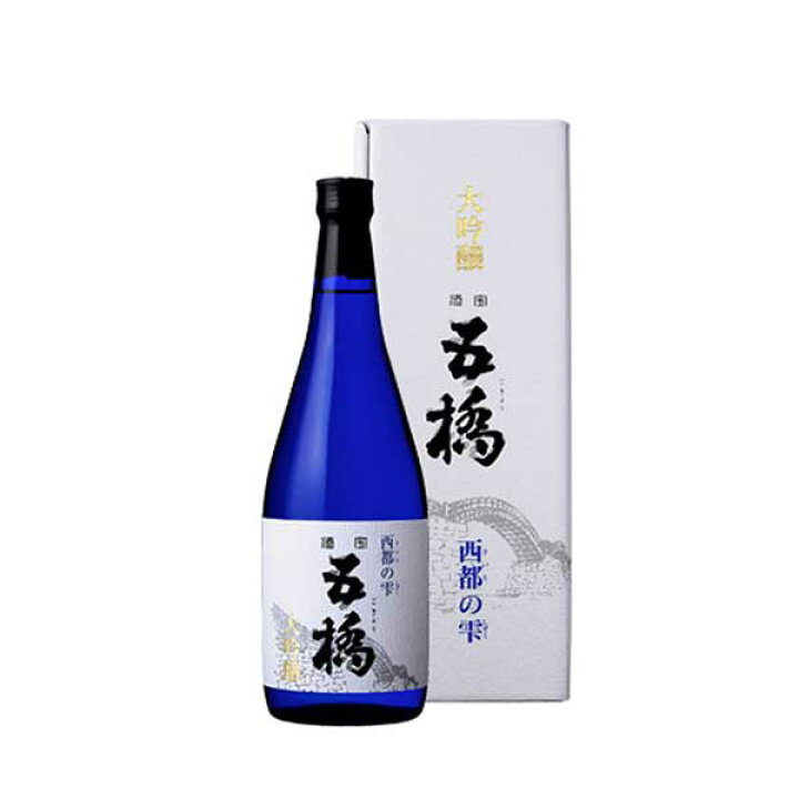 ハードリカー 店五橋 大吟醸 西都の雫 酒井酒造 山口県 720ml x 6本 本州のみ ケース販売 送料無料 OKN 日本酒 | kochi-ot.main.jp