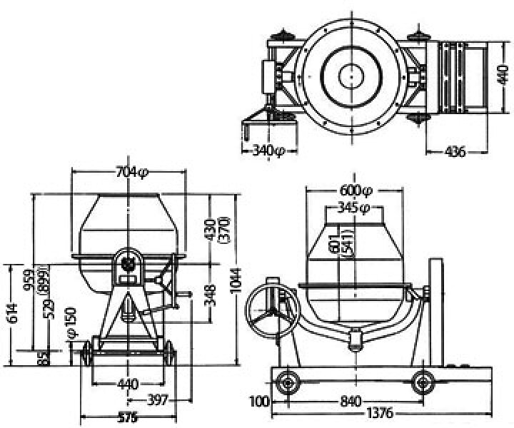売れ筋商品 ファースト店トンボ工業 ミキサ NGM 2.5BC 車輪付き モーター エンジン別途 本体のみ 送料別途お見積り grupormultimedio.com