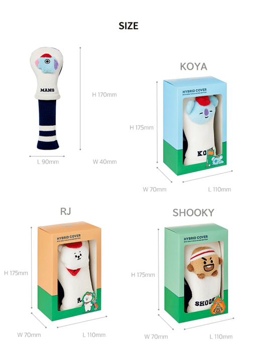 楽天市場】BT21 BABY Golf H/C Hybrid用 ユーティリティ用 楽天市場】BT21 BABY Golf H/C Hybrid用 ユーティリティ用